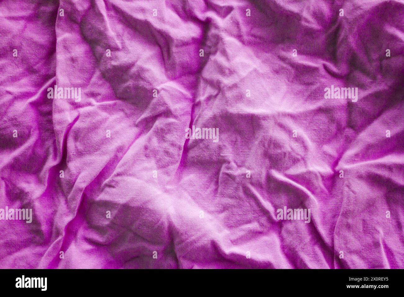 Crumpled fabric texture Stock Photo - Alamy