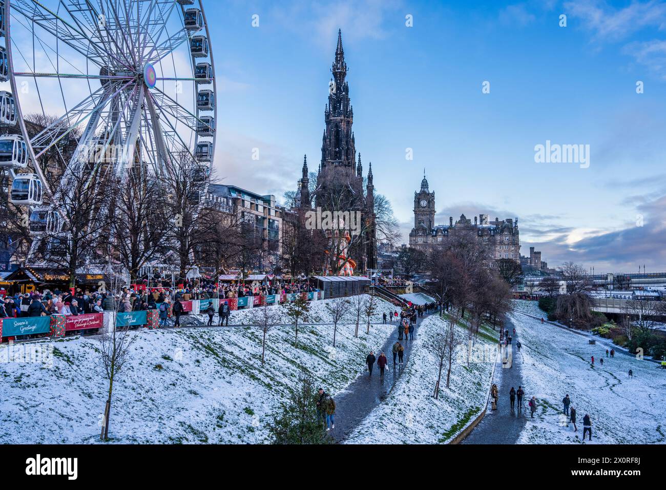 Christmas 2022 - The Big Wheel and Edinburgh Christmas Market in East ...