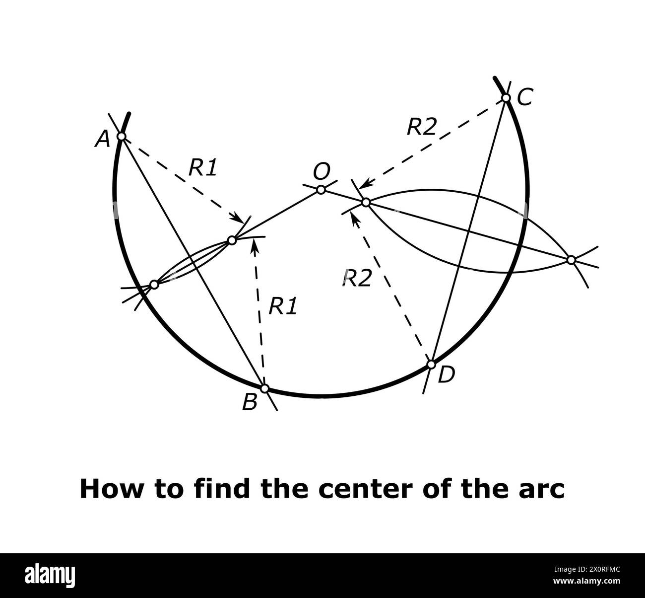Segment arc Black and White Stock Photos & Images - Alamy
