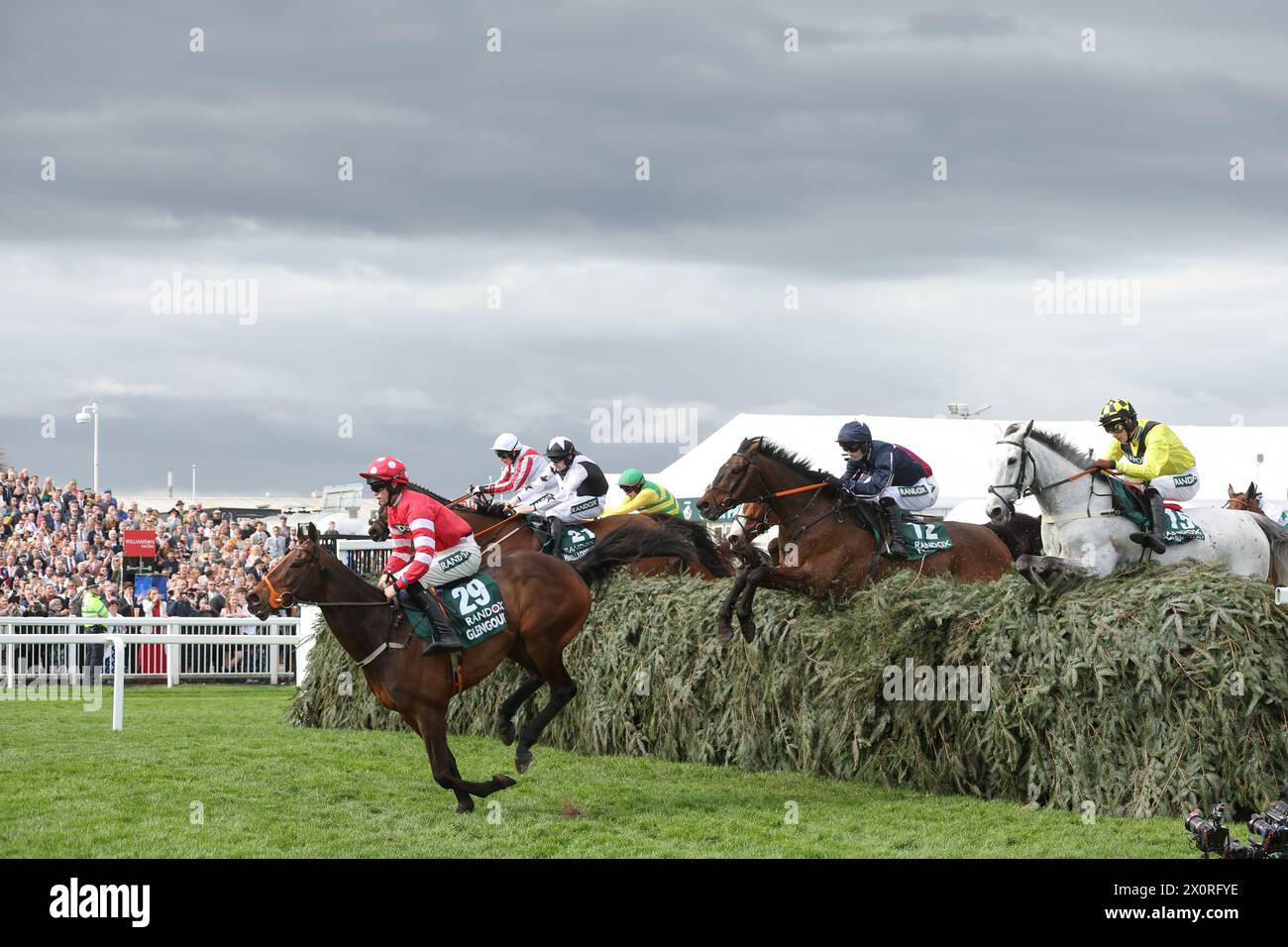 13th April 2024; Aintree Racecourse, Aintree, Merseyside, England: 2024 ...