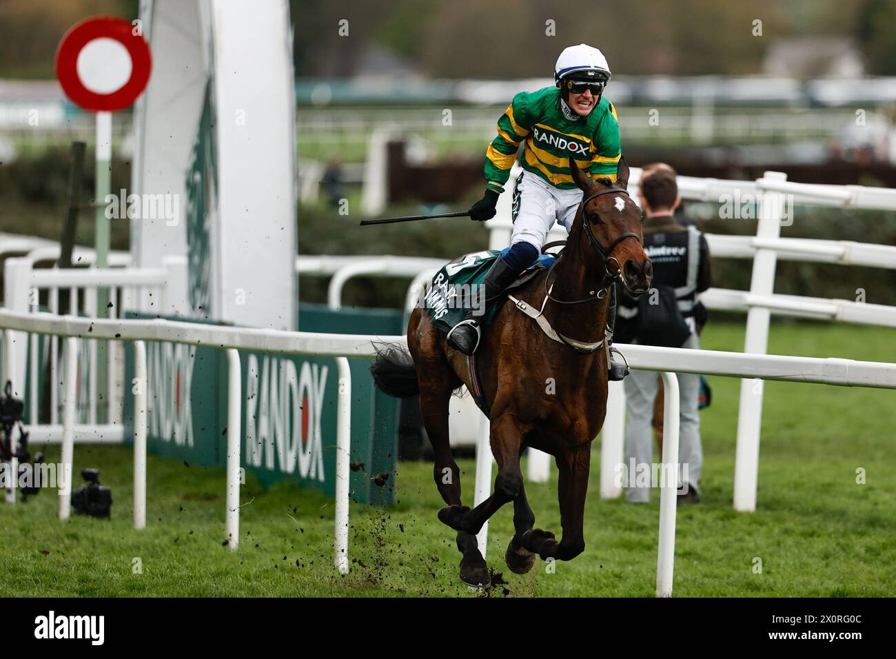 13th April 2024; Aintree Racecourse, Aintree, Merseyside, England: 2024 ...