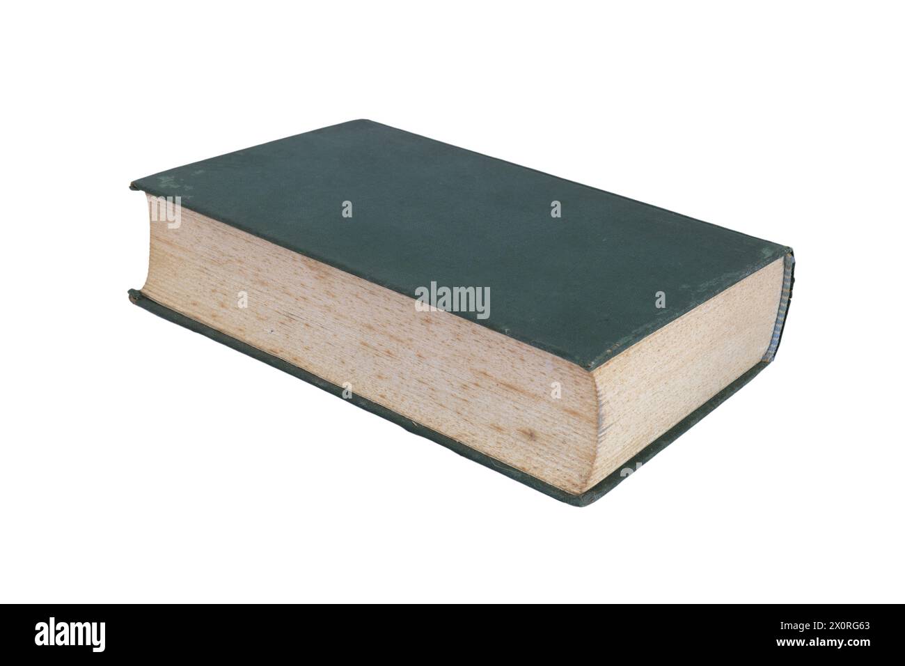Ancient green book cover Cut Out Stock Images & Pictures - Alamy