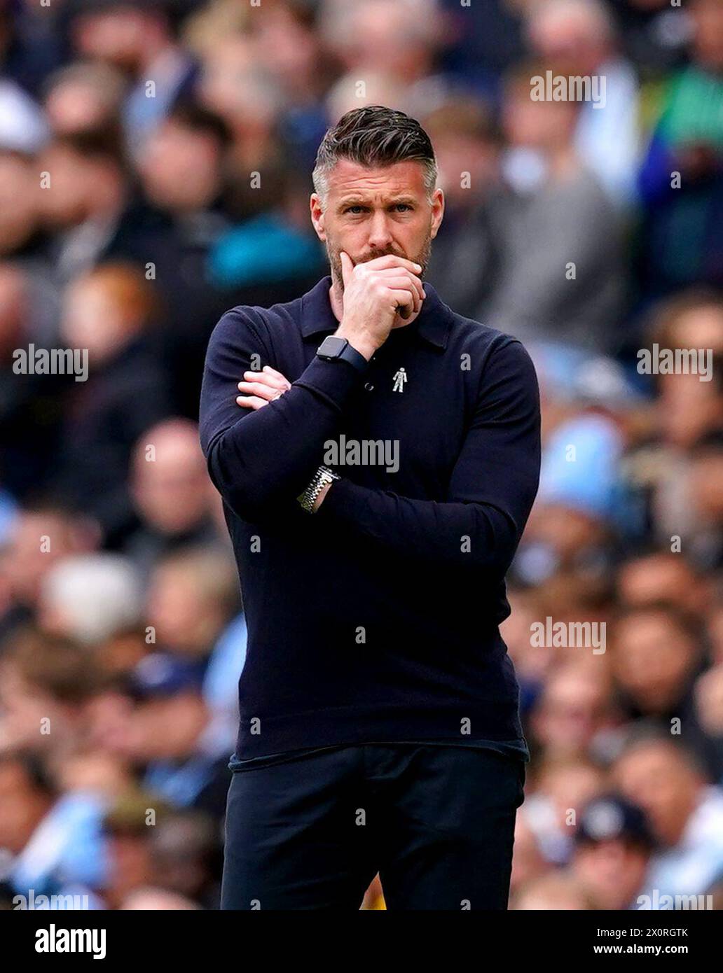 Luton Town manager Rob Edwards during the Premier League match at the ...