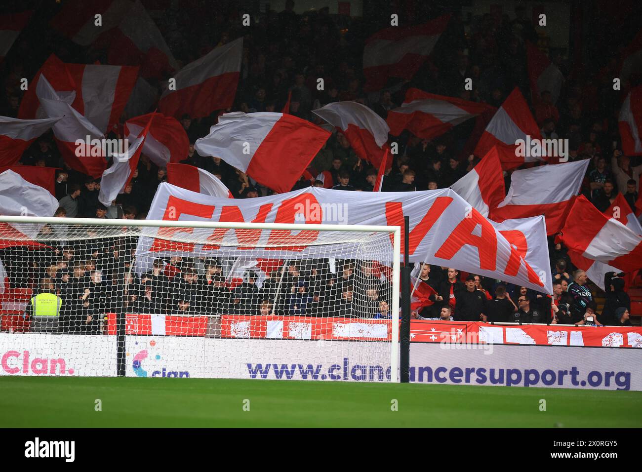 Pittodrie Stadium, Aberdeen, UK. 13th Apr, 2024. Scottish Premiership ...