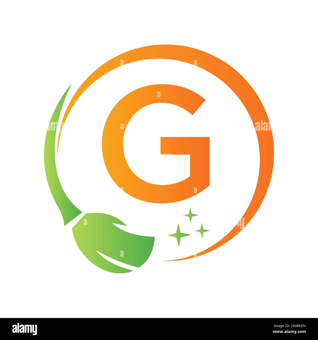 House Clean Logo On Letter G With Clean Brush and Water Symbol. Maid ...