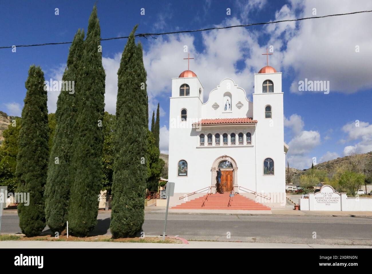 Our Lady of the Blessed Sacrament Roman Catholic Church, Miami, Arizona ...