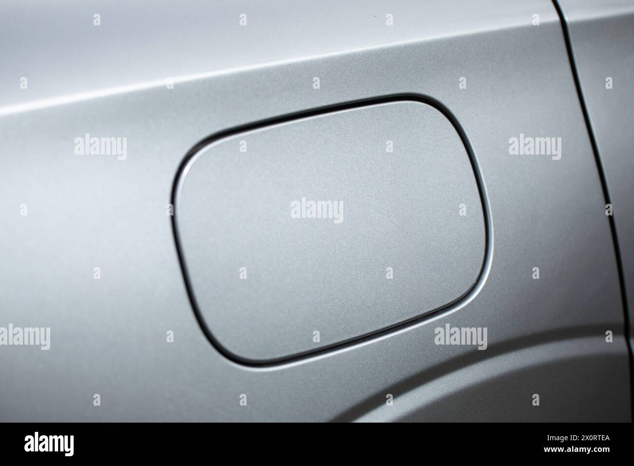 Gasoline filler flap in the car Stock Photo - Alamy