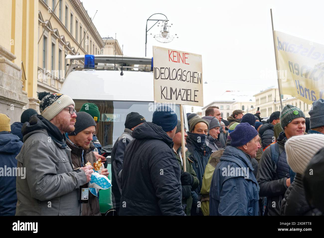 Bauernproteste Bauernproteste in München mit Kundgebung auf dem ...
