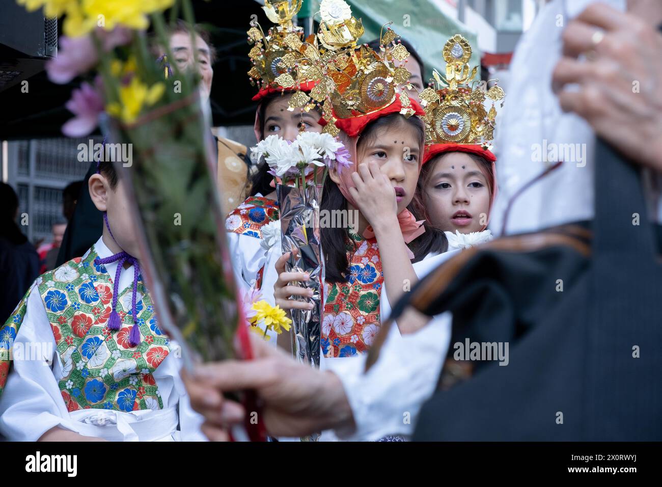 April 13, 2024, Sao Paulo, Sao Paulo, BRAZIL: The oriental community ...