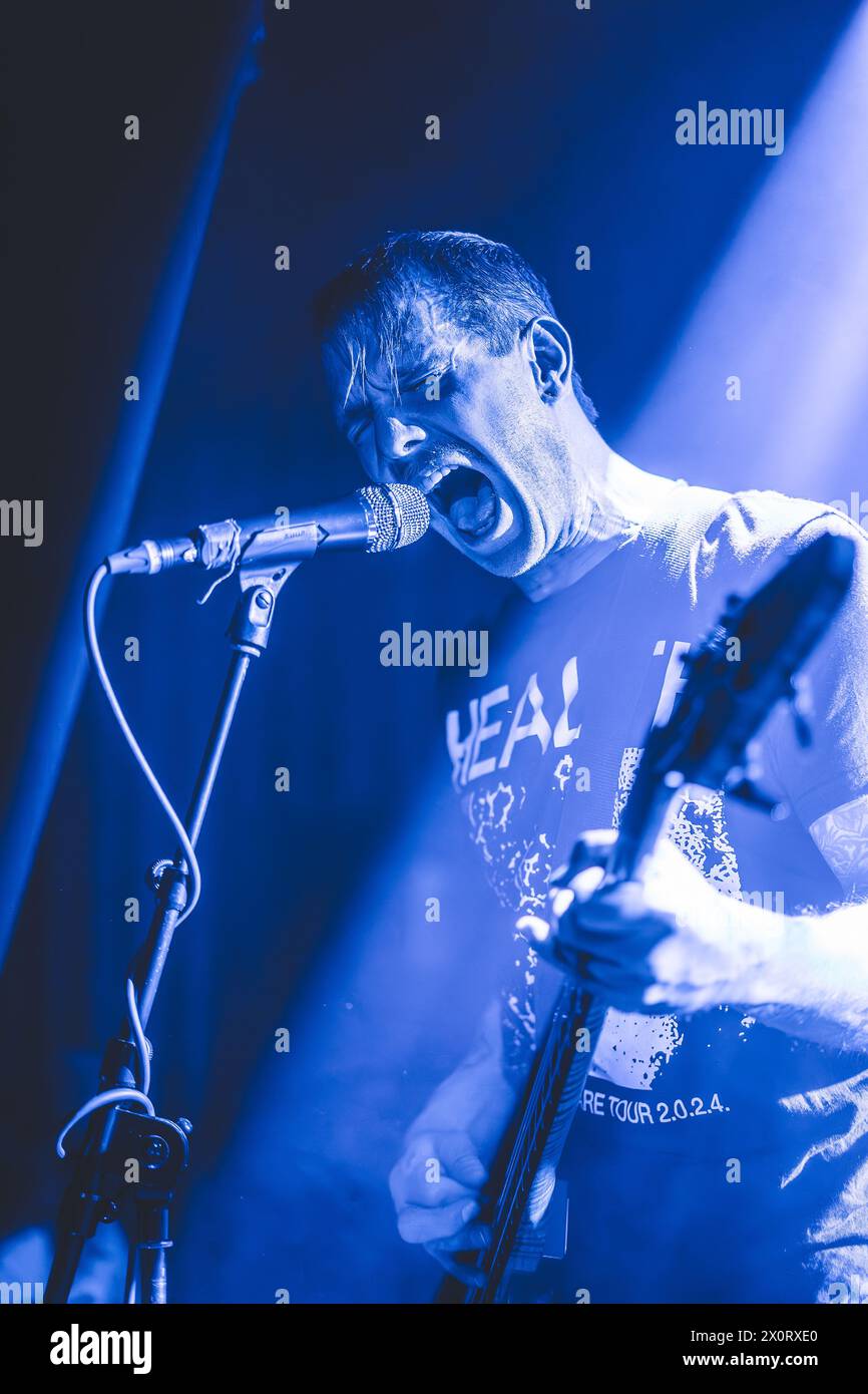 Aarhus, Denmark. 10th, April 2024. The American hardcore punk band Cult ...