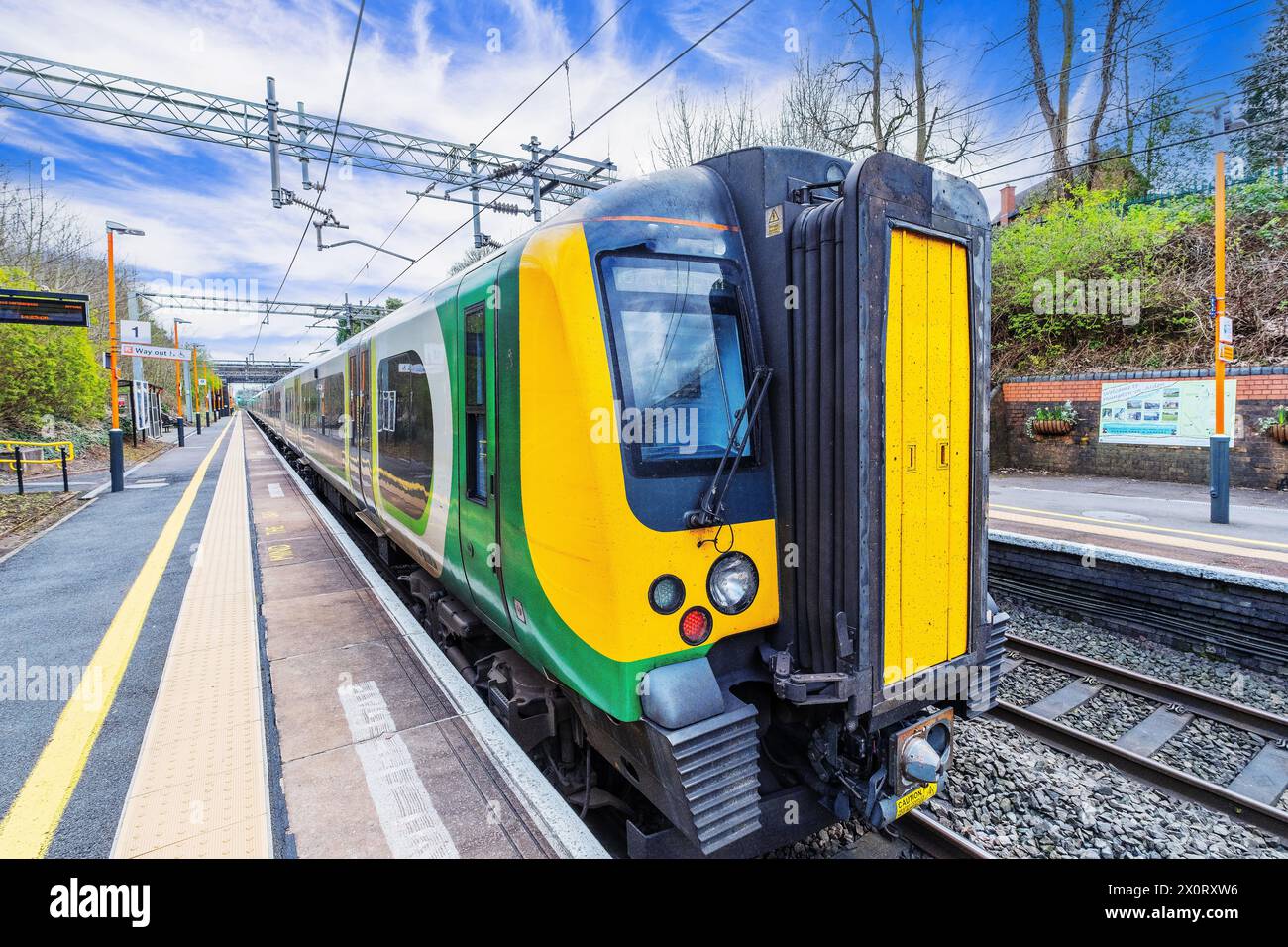 british rail network rail passenger commuter railway line West Midlands ...