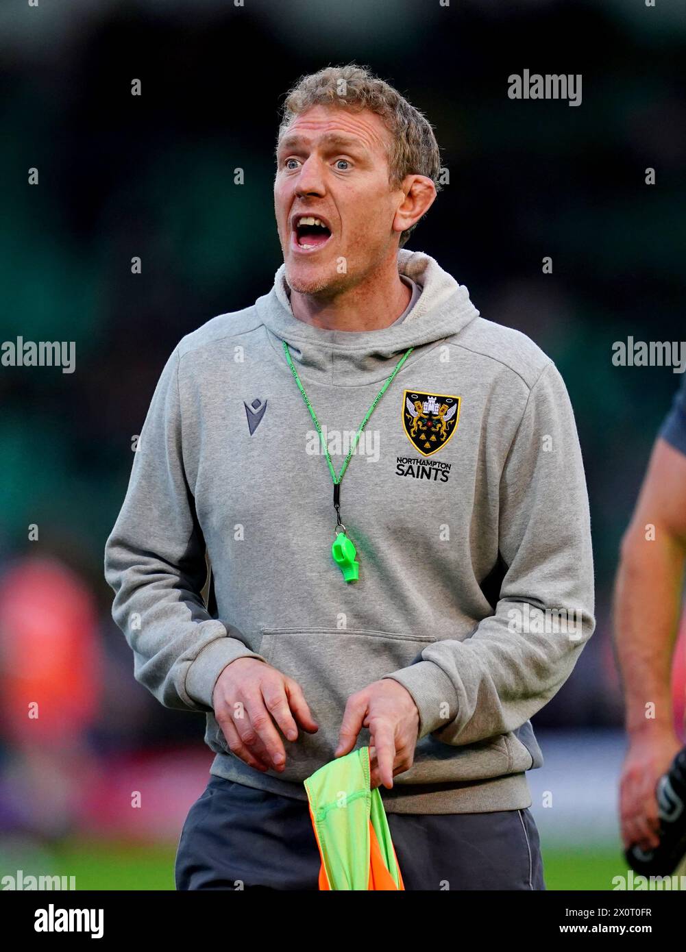 Northampton Saints head coach Sam Vesty ahead of the Investec Champions ...