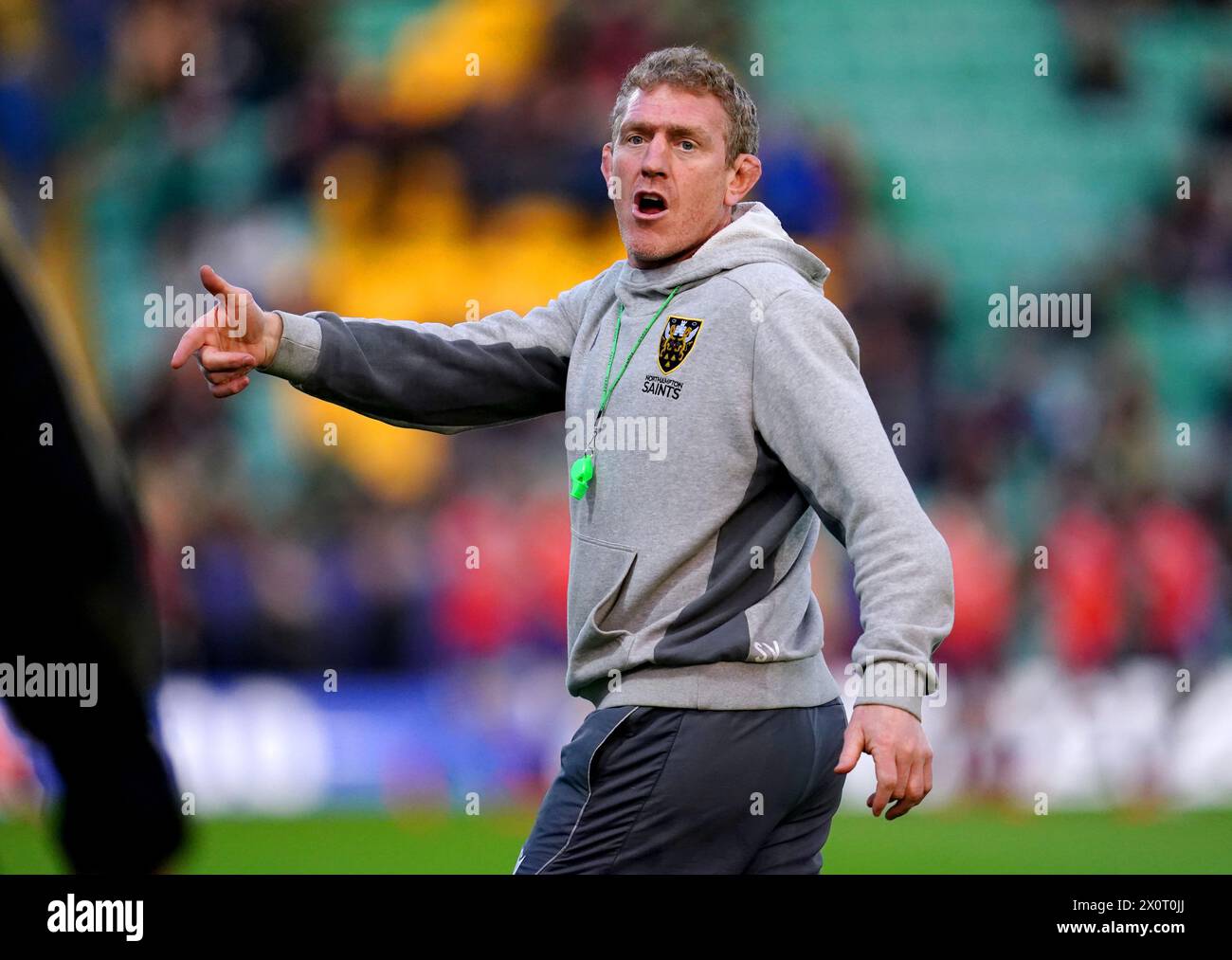 Northampton Saints head coach Sam Vesty ahead of the Investec Champions ...