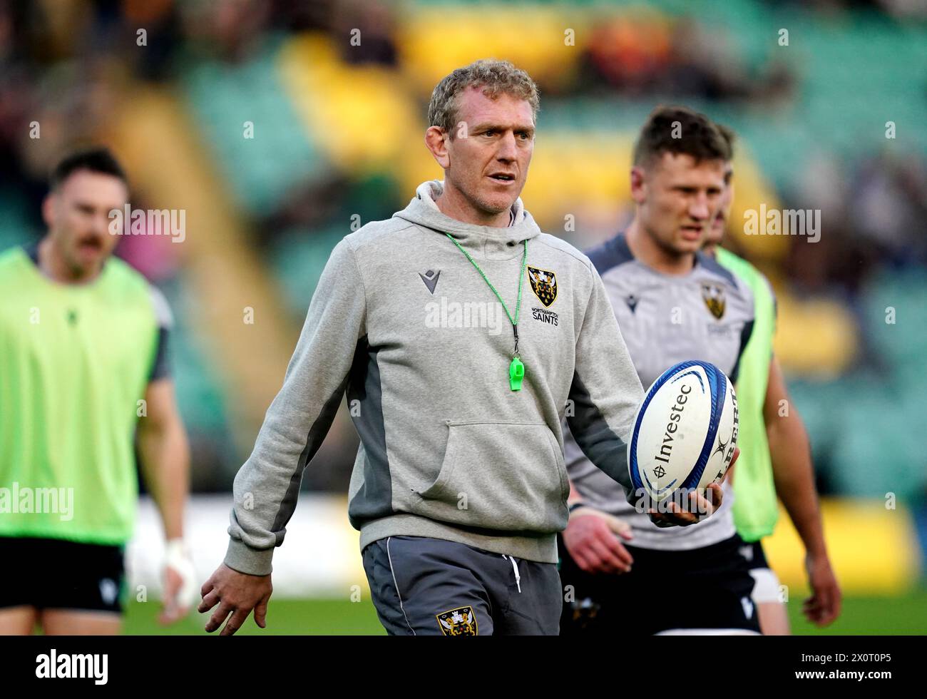 Northampton Saints head coach Sam Vesty ahead of the Investec Champions ...