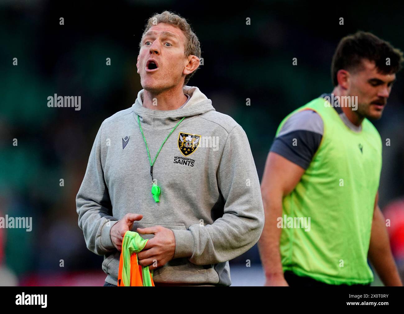 Northampton Saints head coach Sam Vesty ahead of the Investec Champions ...