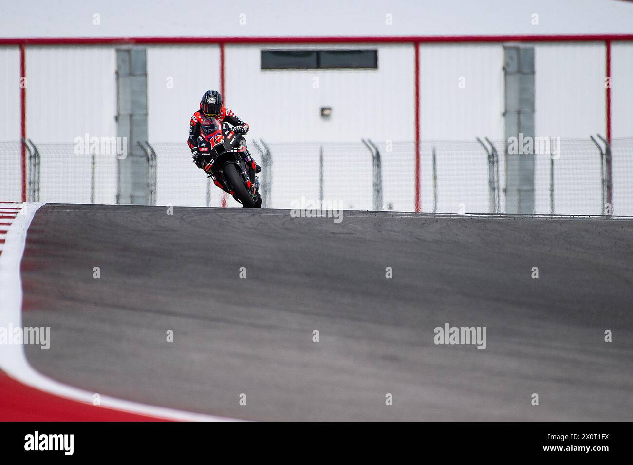 The Americas. 13th Apr, 2024. Maverick Vi-ales (12) with Aprilia Racing ...