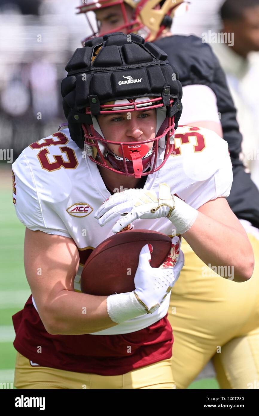 Chestnut Hill, Mass. 13th Apr, 2002. Massachusetts, USA; Boston College ...