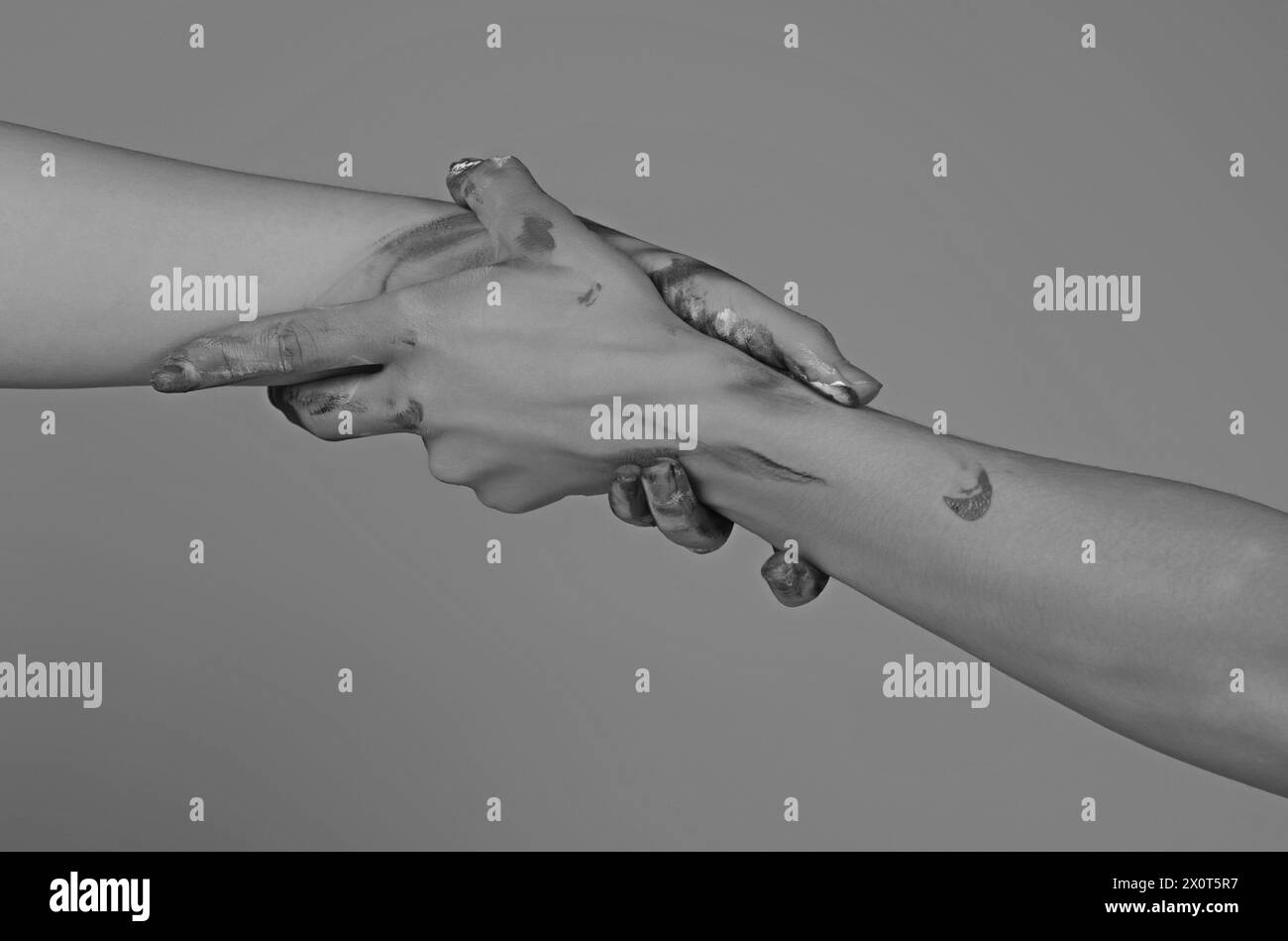 Helping hand. Holding hand, close up. Giving a helping hand. Rescue ...