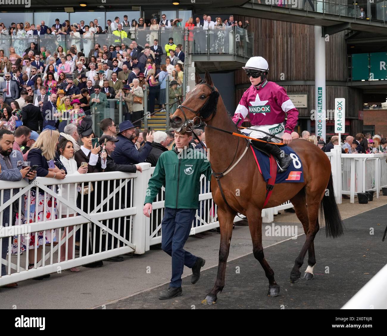 13th April 2024; Aintree Racecourse, Aintree, Merseyside, England: 2024 ...