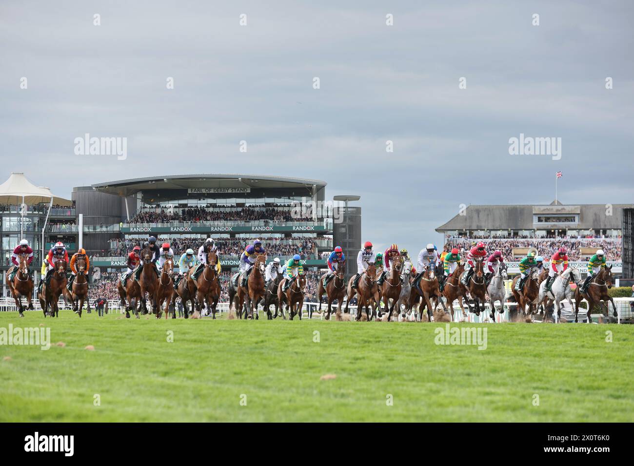 13th April 2024; Aintree Racecourse, Aintree, Merseyside, England: 2024 ...