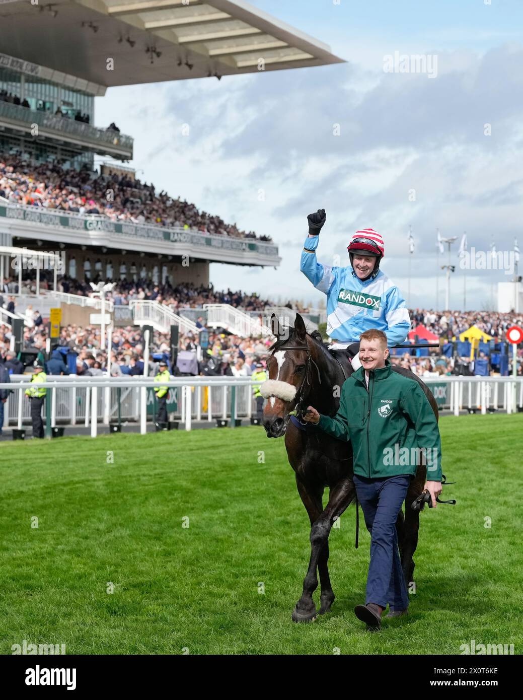 13th April 2024; Aintree Racecourse, Aintree, Merseyside, England: 2024 ...