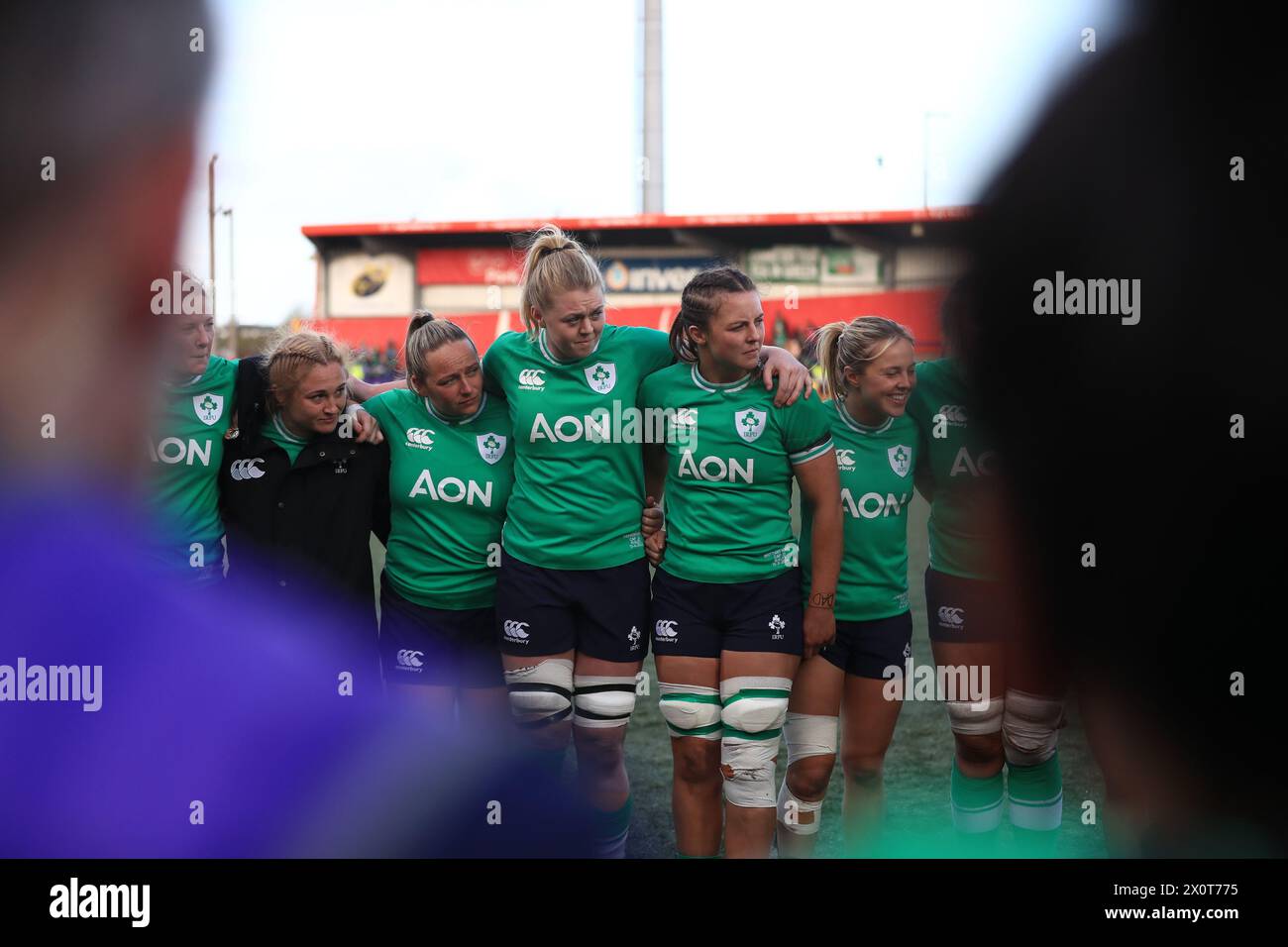 Irish women's rugby team hi-res stock photography and images - Alamy