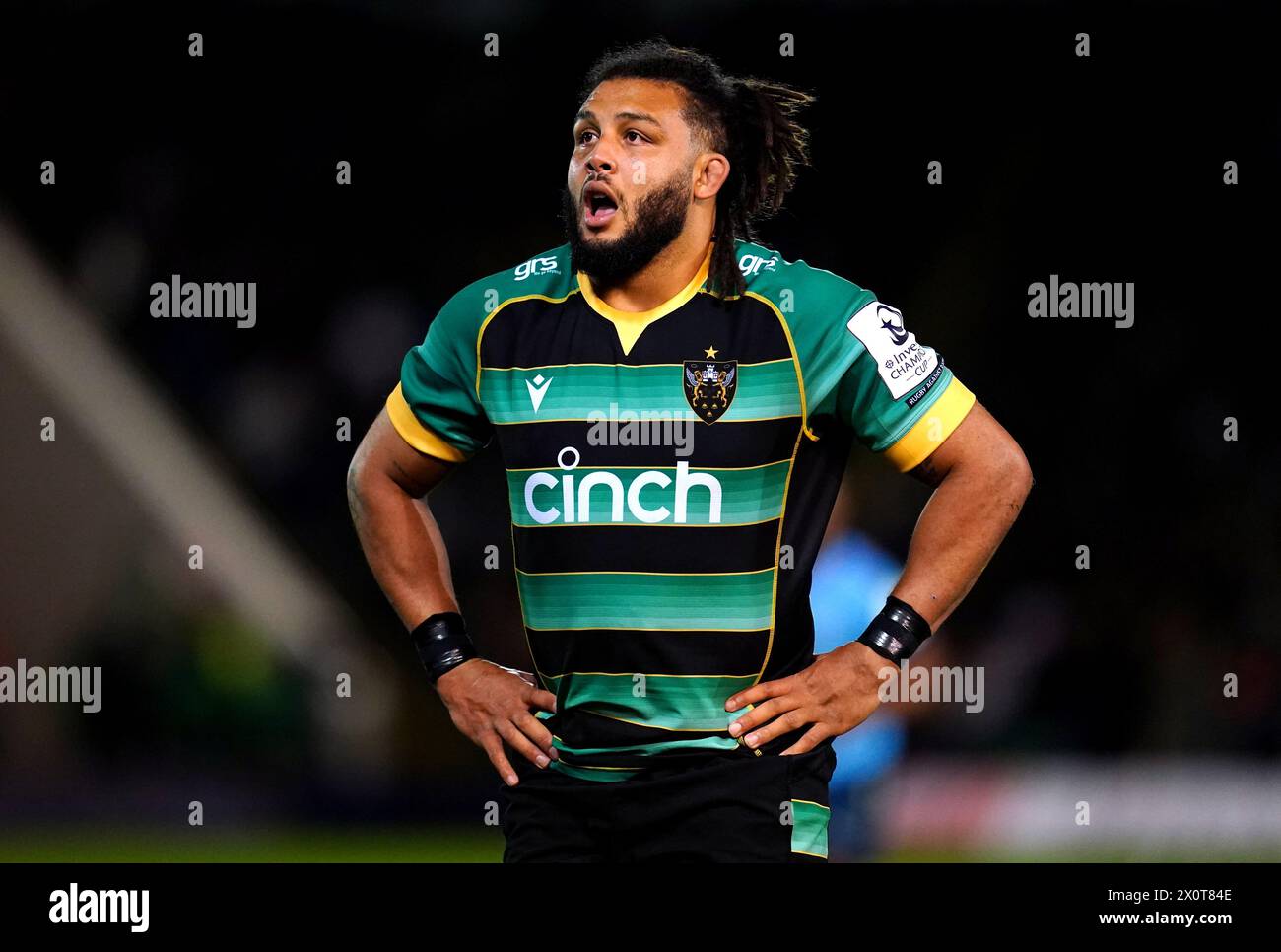 Northampton Saints' Lewis Ludlam during the Investec Champions Cup ...