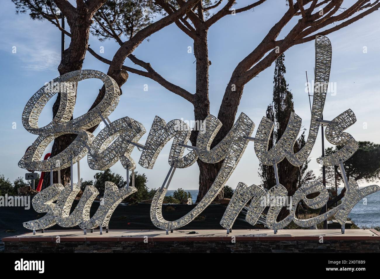 Symbole de l'entrée de la ville Stock Photo - Alamy
