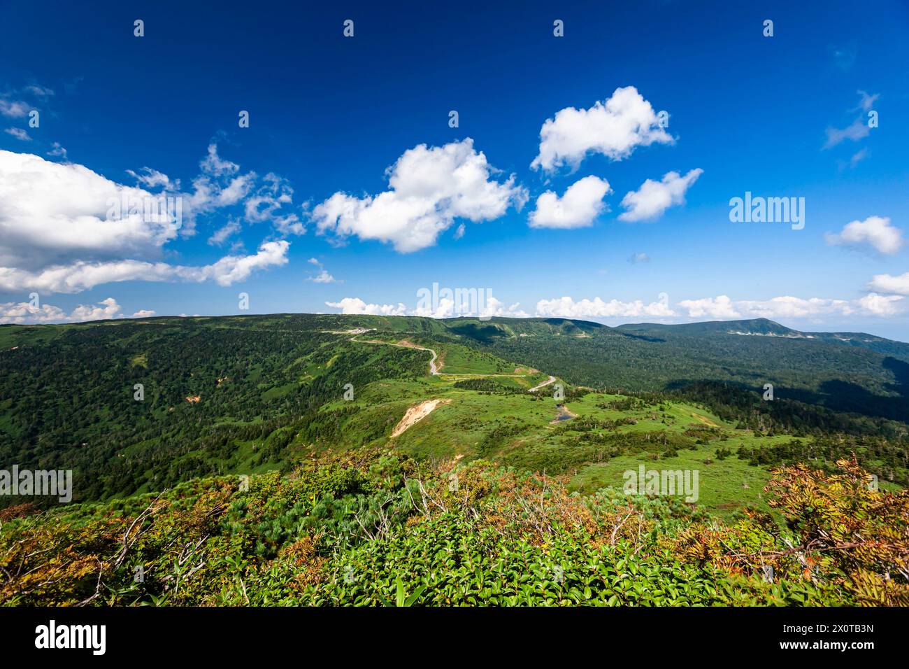 Mount Hachimantai, Hachimantai Jukai Line & Aspite Line, Summit Rest ...