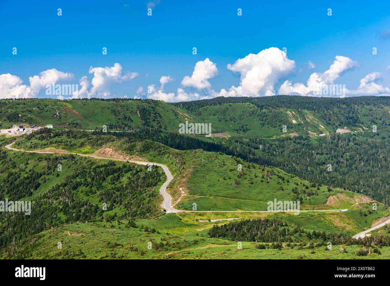 Mount Hachimantai, Hachimantai Jukai Line & Aspite Line, Summit Rest ...