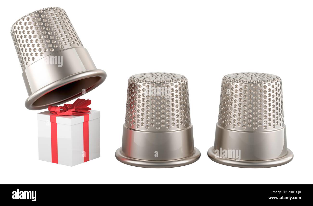 Thimble 3d hi-res stock photography and images - Alamy