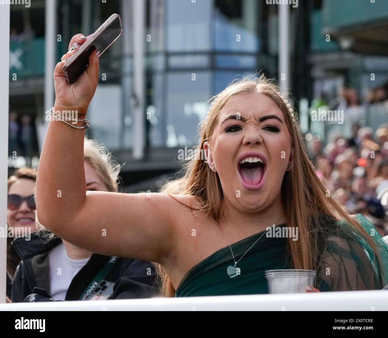 13th April 2024; Aintree Racecourse, Aintree, Merseyside, England: 2024 ...