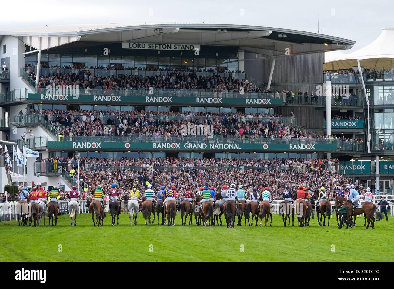 13th April 2024; Aintree Racecourse, Aintree, Merseyside, England: 2024 ...