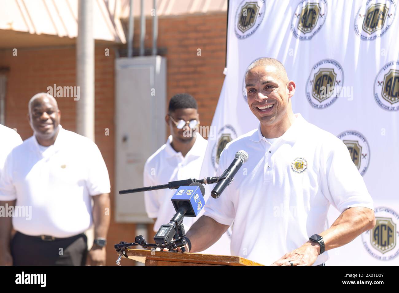 Oklahoma City, United States. 12th Apr, 2024. The Alpha Community ...