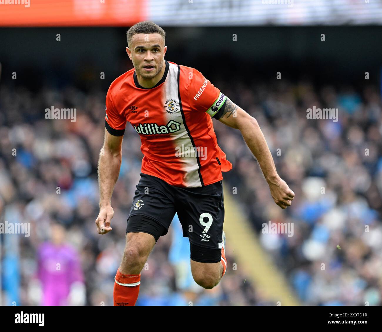 Carlton Morris of Luton Town, during the Premier League match ...