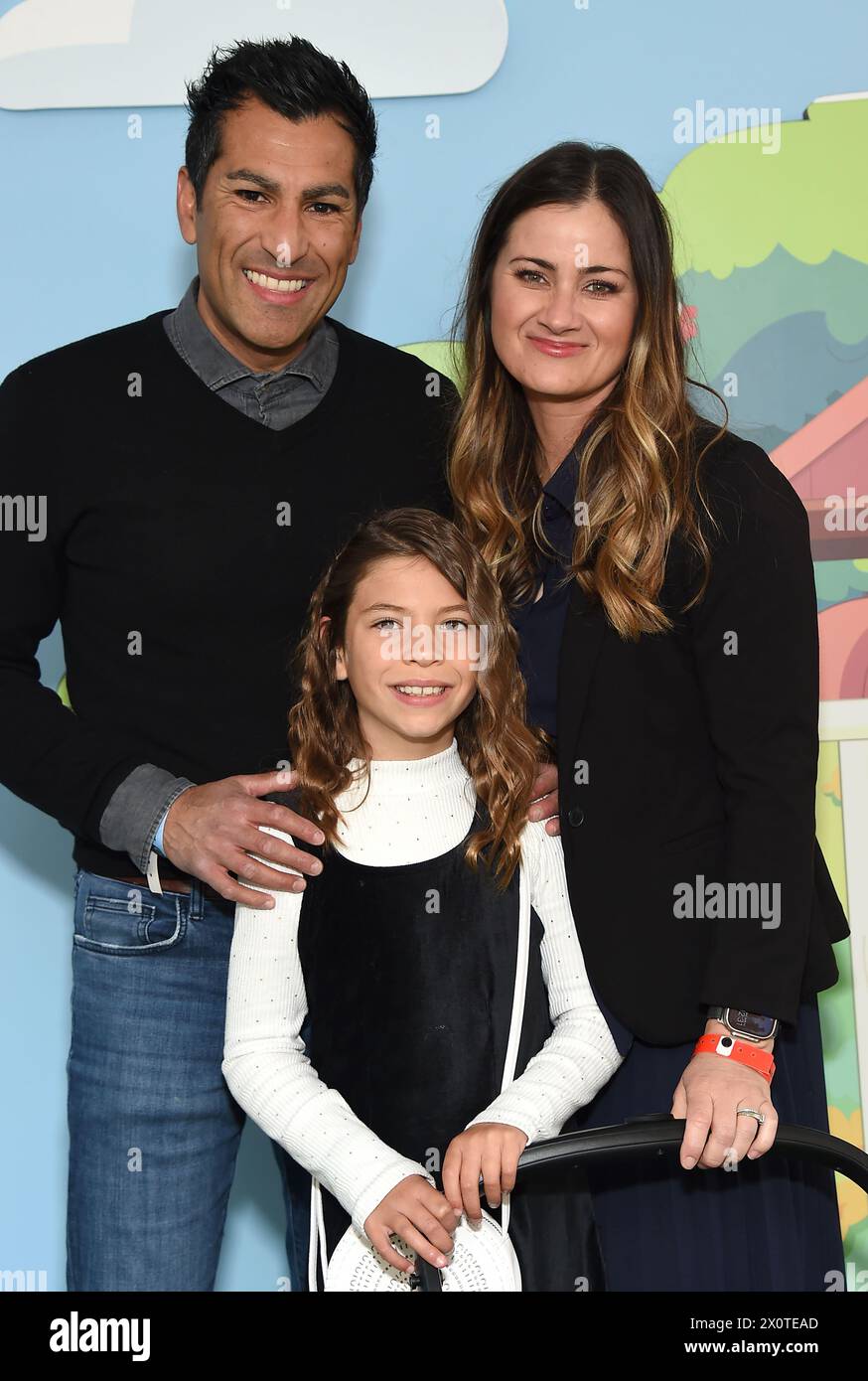 Burbank, USA. 13th Apr, 2024. Robert Rivas and Christen Rivas arriving ...