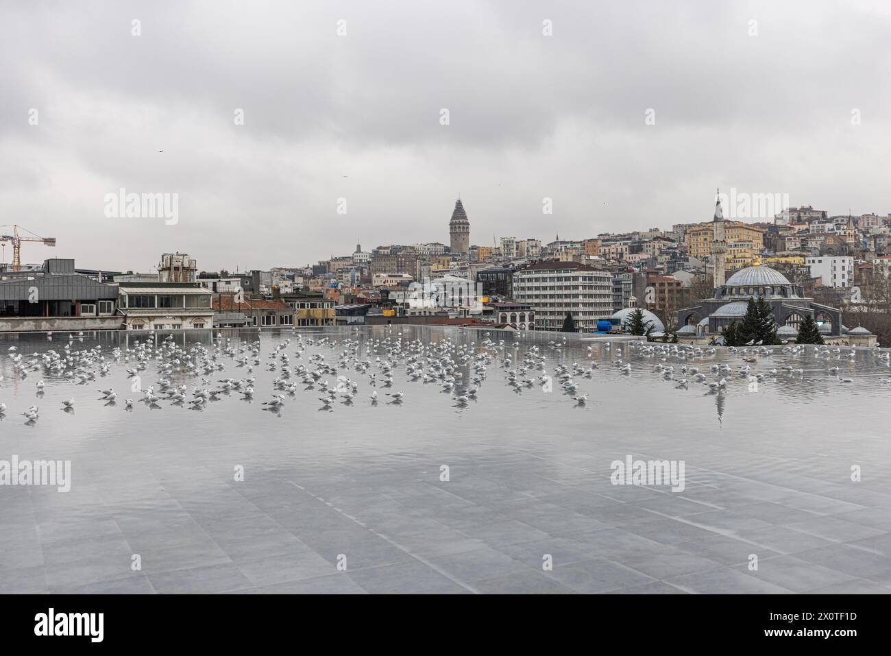 Bosphorus view from the terrace of the Istanbul Museum of Modern Art ...