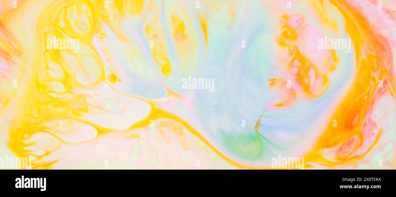 Vibrant swirl of pastel colors forms hi-res stock photography and ...