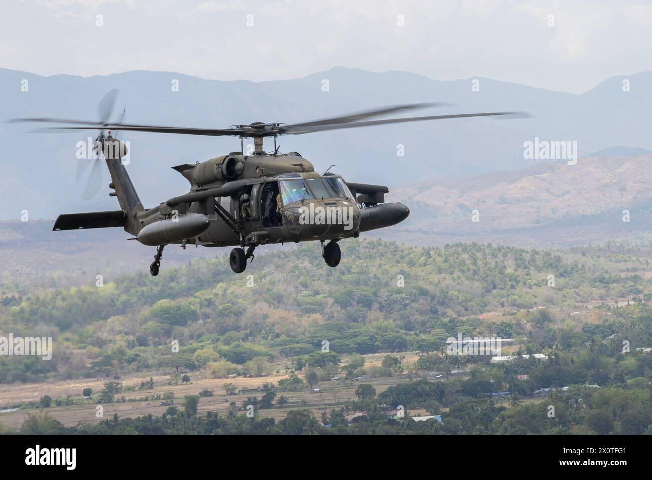 U.S. Army aircrews with the 25th Combat Aviation Brigade, 25th Infantry ...