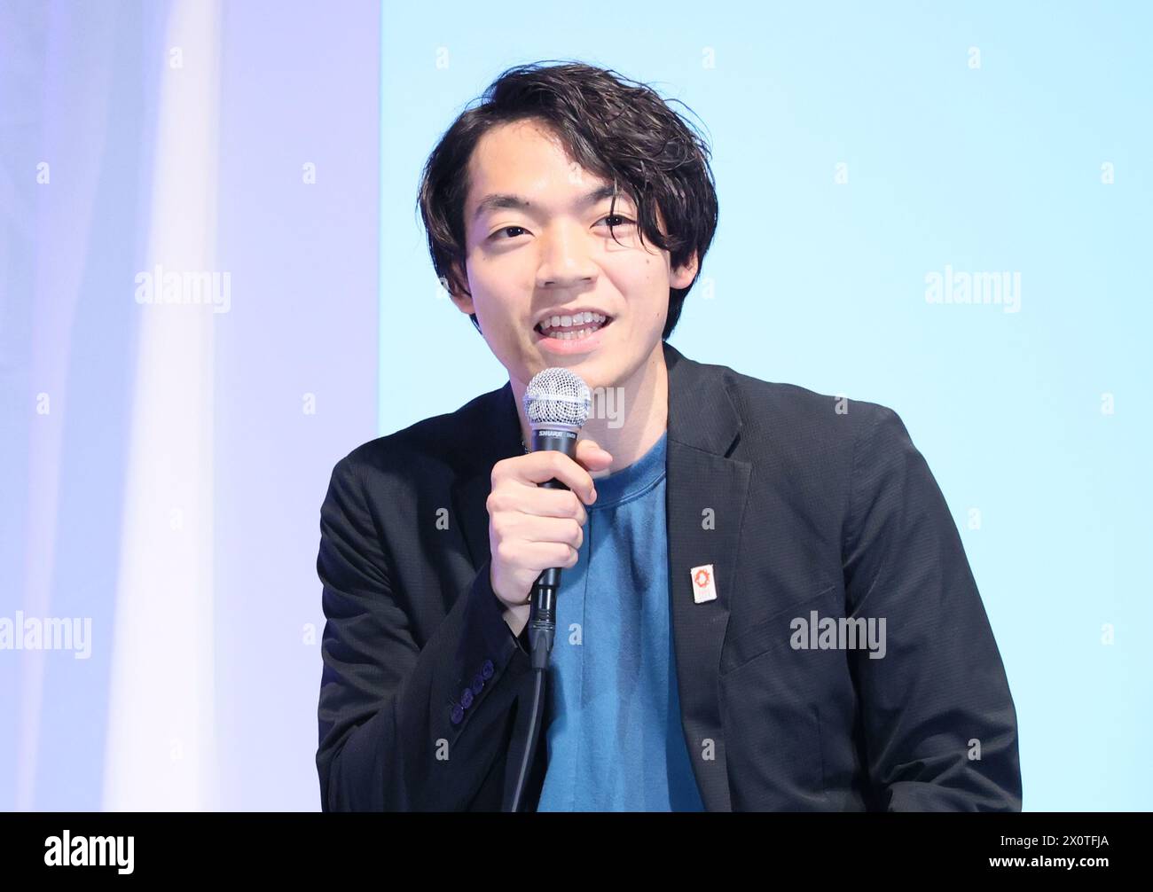 Tokyo, Japan. 13th Apr, 2024. Japanese quiz player Takushi Izawa who ...