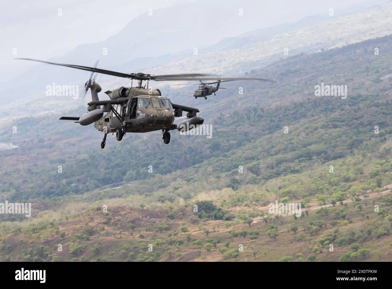 U.S. Army aircrews with the 25th Combat Aviation Brigade, 25th Infantry ...