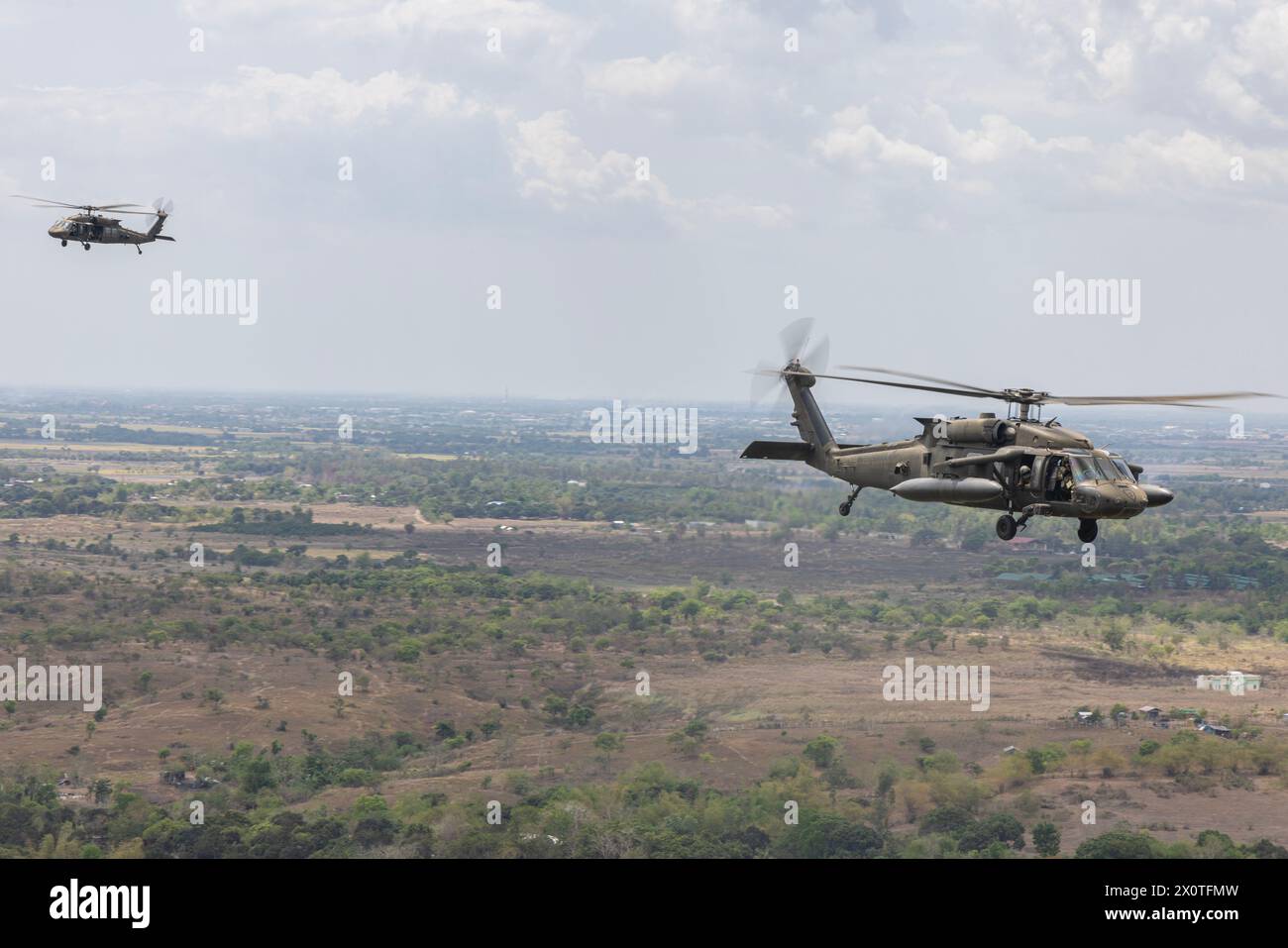U.S. Army aircrews with the 25th Combat Aviation Brigade, 25th Infantry ...