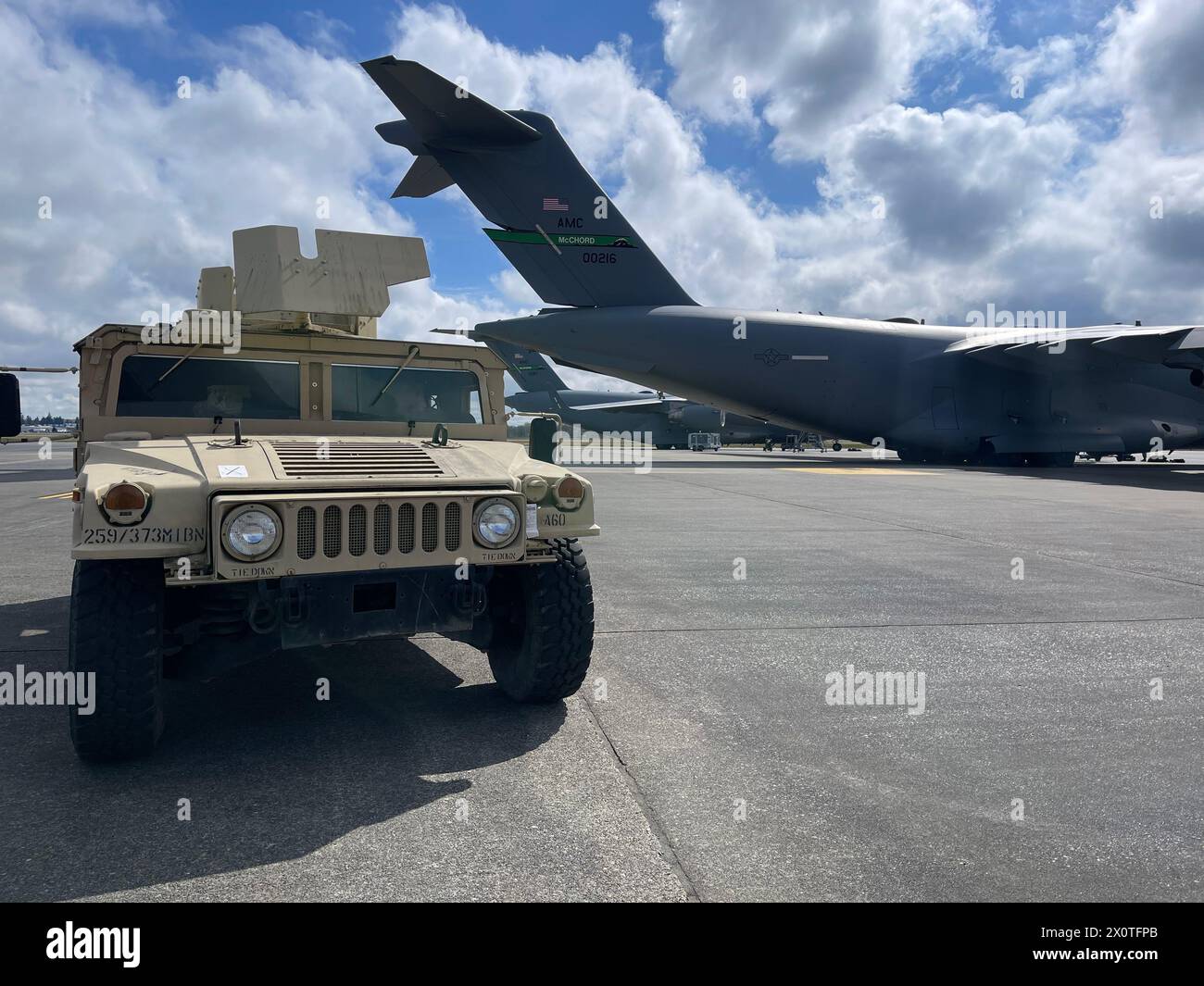 An M1151 HMMWV assigned to the 373rd Expeditionary Military ...