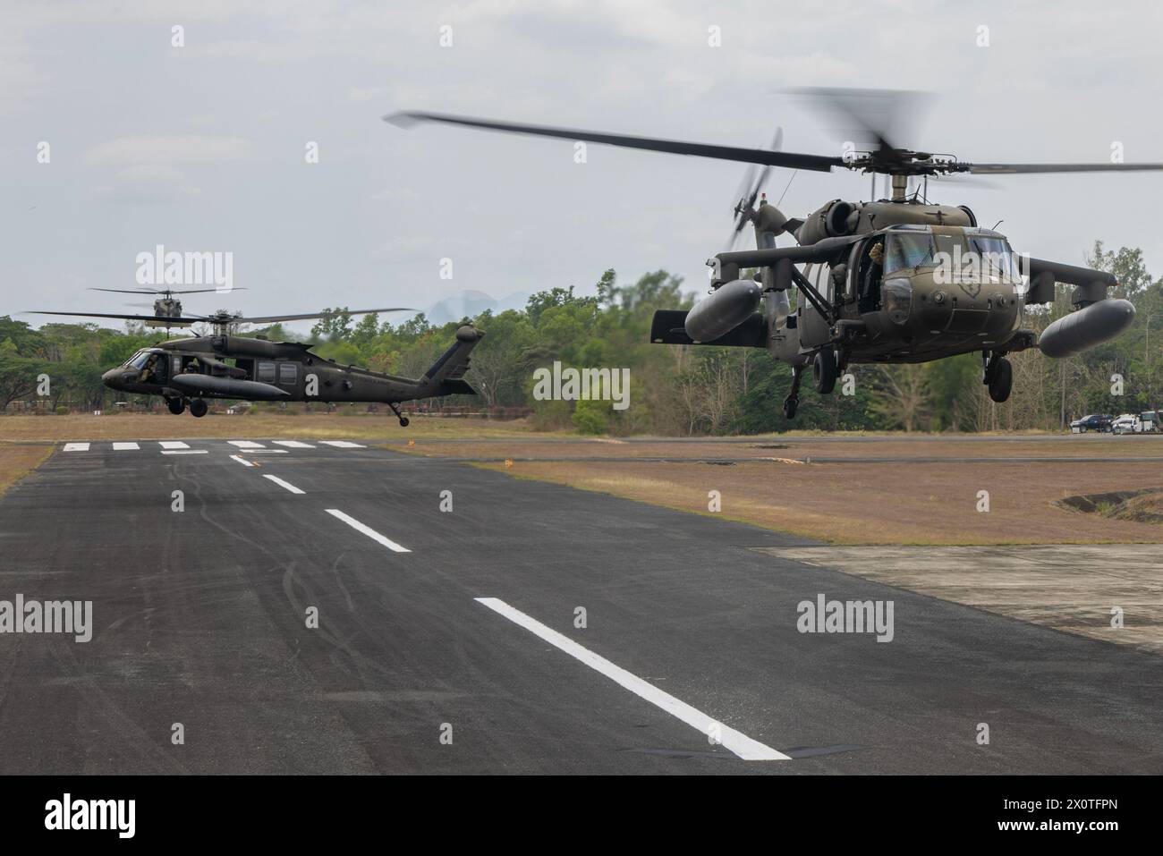 U.S. Army aircrews with the 25th Combat Aviation Brigade, 25th Infantry ...