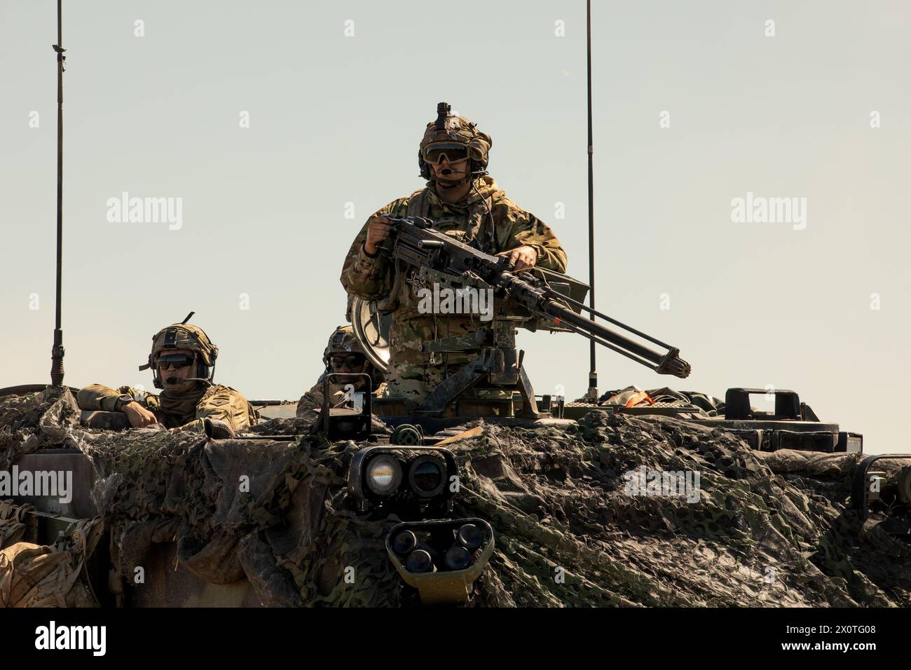 U.S. Army engineers assigned 1st Armored Brigade Combat Team, prepare ...