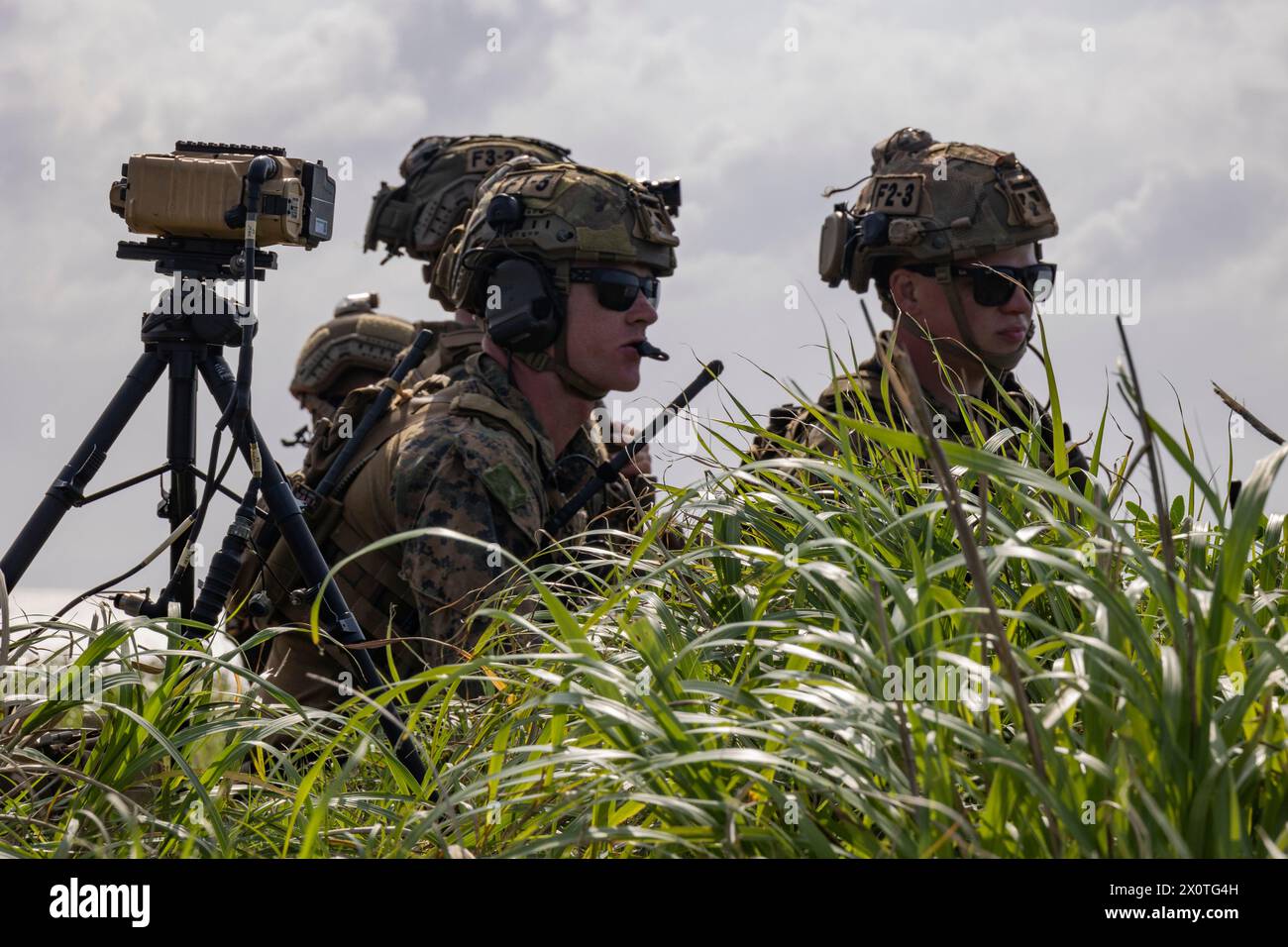 U.S. Marines with Force Reconnaissance Platoon, 31st Marine ...
