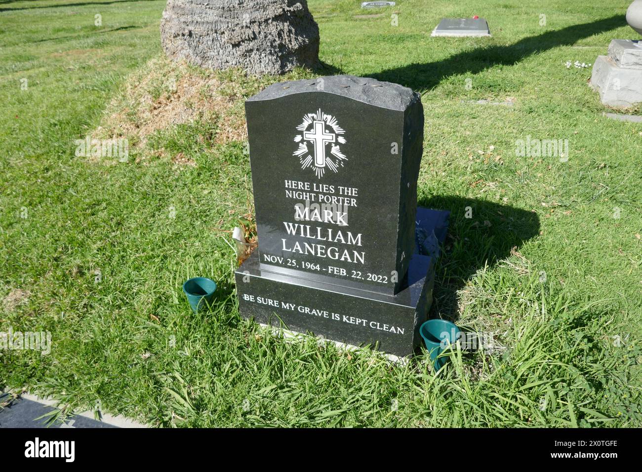 Los Angeles, California, USA 9th April 2024 Singer/songwriter Mark ...