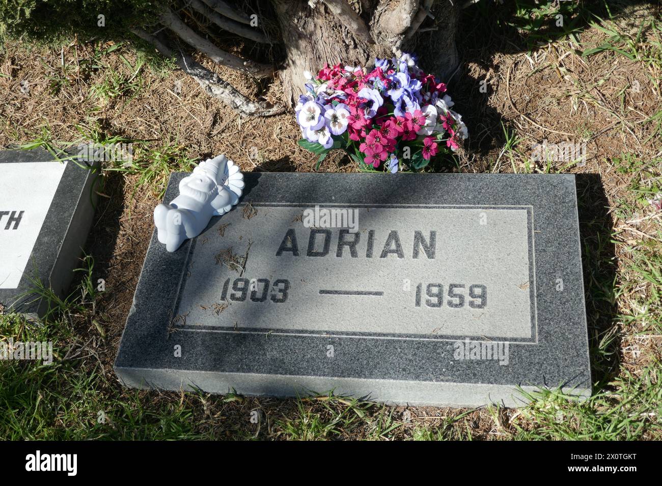 Hollywood, California, USA 9th April 2024 Adrian Grave in Garden of ...
