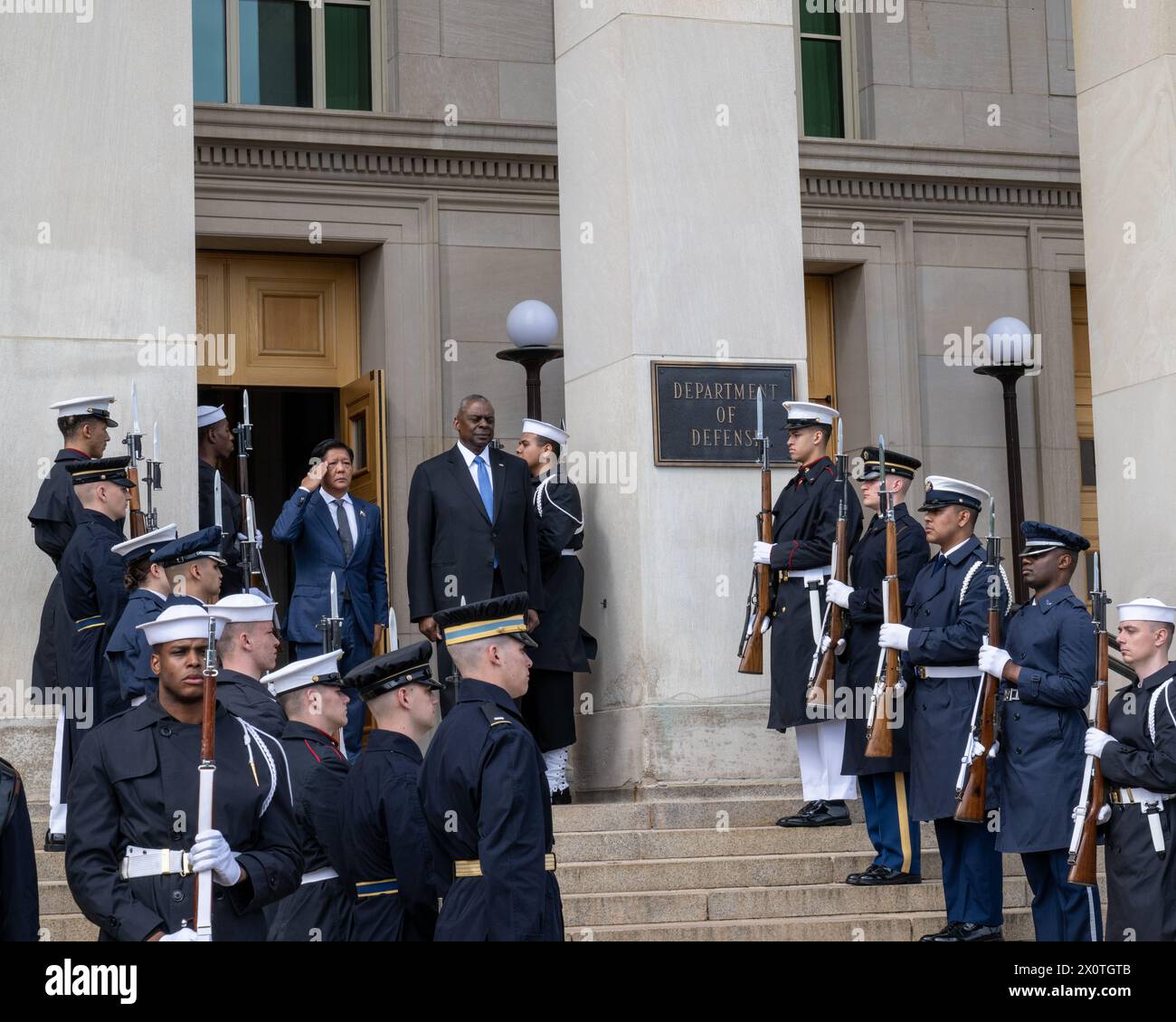 Secretary of Defense Lloyd J. Austin III and Philippines President ...