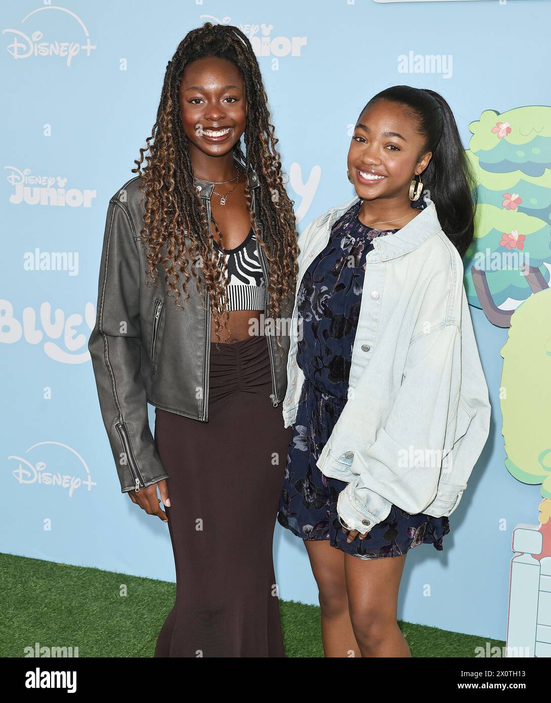 Burbank, USA. 13th Apr, 2024. Leah Sava Jeffries arrives at Bluey The ...